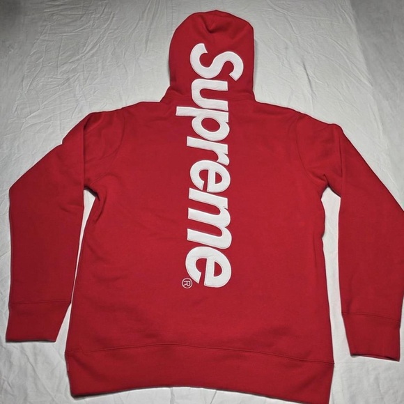 Supreme | Shirts | Supreme Bold Red Hoodie | Poshmark